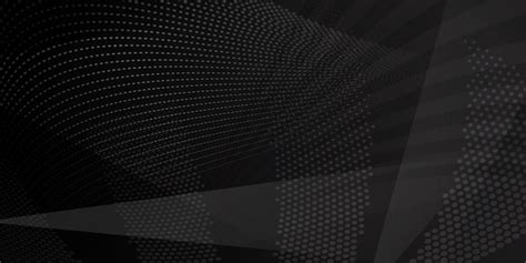 Premium Vector Abstract Background Of Intersecting Lines Polygons And Dots In Black Colors
