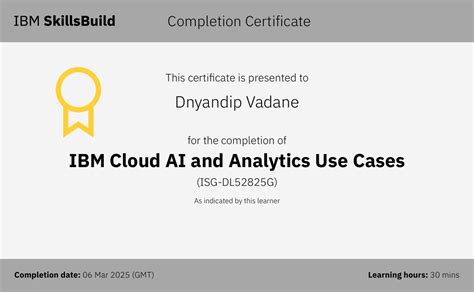 Dnyandip Vadane On Linkedin Ibm Ai Cloudcomputing Analytics