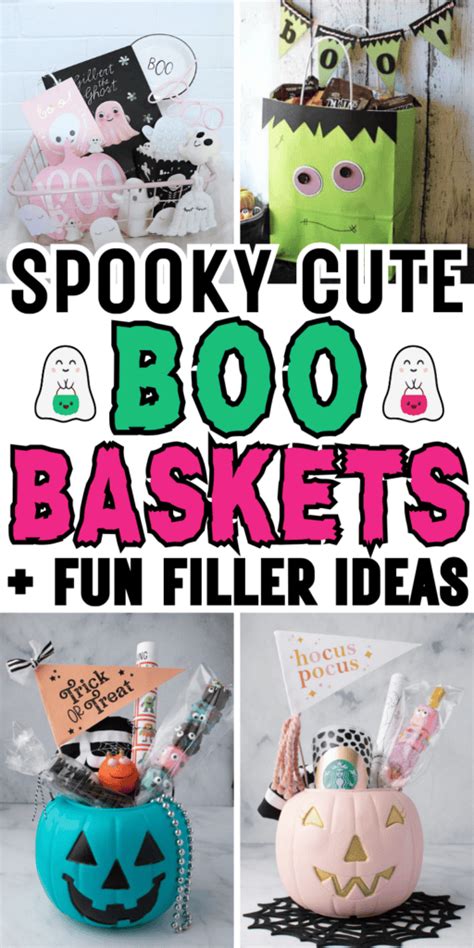 70 Spooky Cute Boo Baskets And Halloween T Basket Filler Ideas