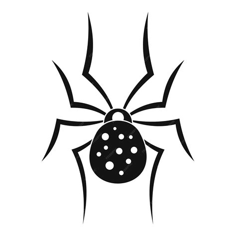 Premium Vector Spider Icon Simple Illustration Of Spider Vector Icon For Web Design Isolated