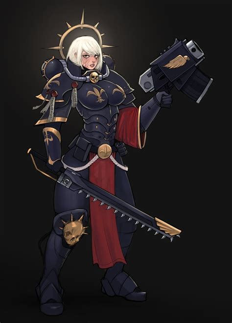 Adepta Sororitas Warhammer K Drawn By Stuxoxo Danbooru