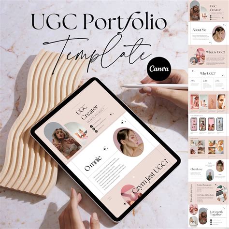 Ugc Portfolio Ugc Template Ugc Portfolio Template Ugc Etsy