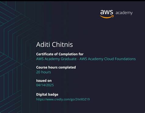 Aws Cloudcomputing Awsacademy Cloudfoundations Learningjourney