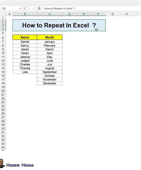 [video] hazem hassan on linkedin excel magical formulas data