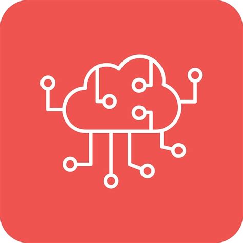Premium Vector Cloud Computing Icon