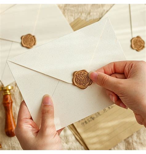 청첩장 편지 봉투 결혼 답례품 실링왁스 인장 스티커 티몬