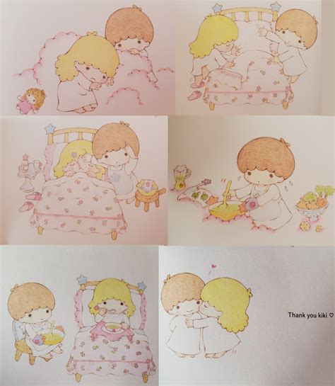Kiki Takes Care Of Lala A Babe Twin Stars Comic Sanrio