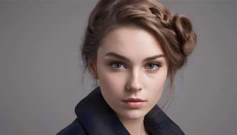 Young Beauty Female Modle Premium Ai Generated Image