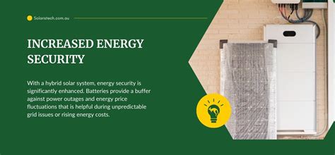 Increased Energy Security