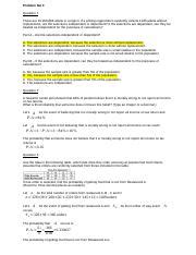 Problem Set F Docx Problem Set F Question There Are Adults In A Region If A