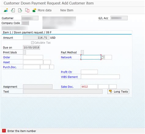 Customer Down Payment Issue SAP Community