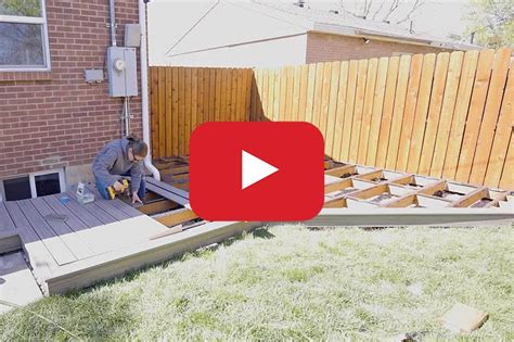 How To Build A Floating Deck