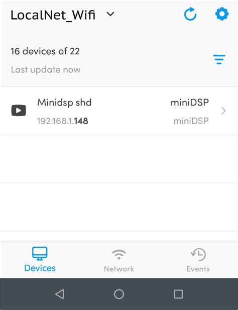 Finding The IP Address MiniDSP SHD User Manual