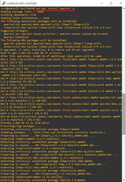 Cara Install Dan Konfigurasi Web Server Apache Di Ubuntu Server Honet