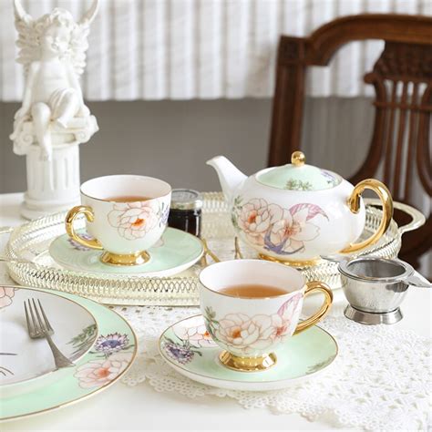 Eecamail Bone China British Afternoon Tea European Grandado