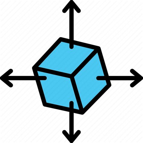 3d Modeling Cube 3d Technology 3d Design Icon Download On Iconfinder