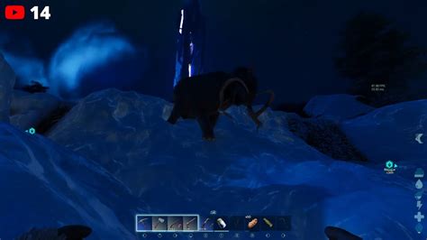 Conquering A Massive Mammoth And Braving The Treacherous Tundra In Ark