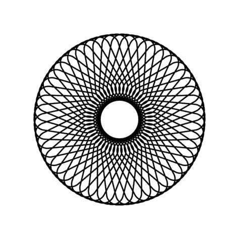 Premium Vector Circular Vector Pattern Design Eps