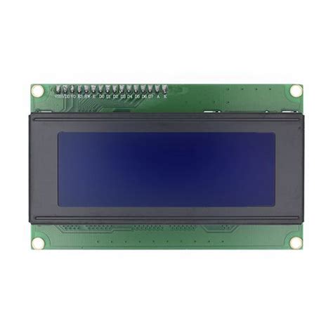 display lcd 20x4 azul com módulo adaptador i2c baú da eletrônica