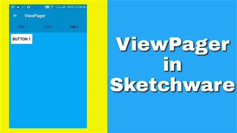 Viewpager In Sketchware Youtube