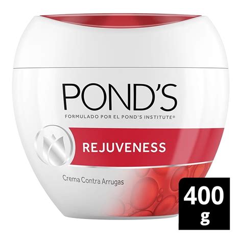 Crema Facial Ponds Rejuveness Anti Arrugas Día 400 G Bodega Aurrera