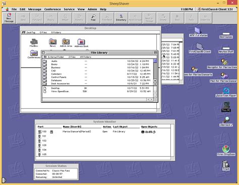 First Class Server Access Macos Retro Os