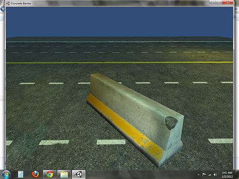 Concrete Barrier In Unity Cg Cookie