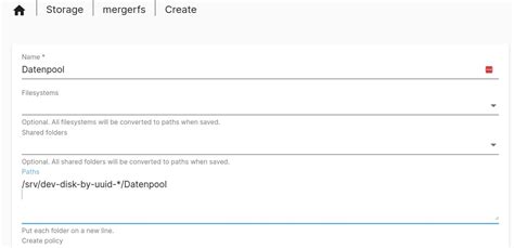 Snapraid Mergerfs Fails Plugins Openmediavault