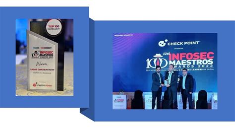 Samit Chakravarty On Linkedin Thanks Cioaxis For The Recognition At The 12th Edition Of Infosec
