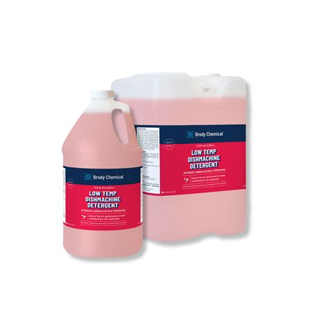 Low Temp Dish Machine Detergent Brody Chemical