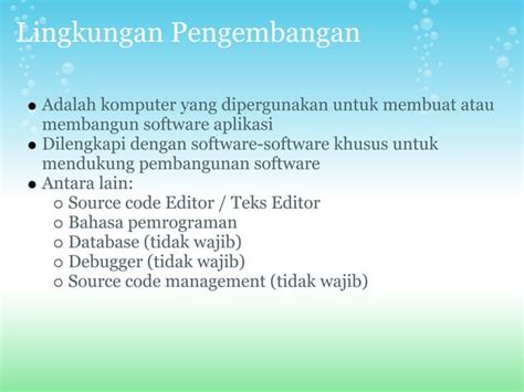 Langkah Langkah Membuat Software Aplikasi Ppt