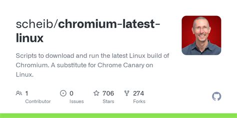 Github Scheib Chromium Latest Linux Scripts To Download And Run The Latest Linux Build Of