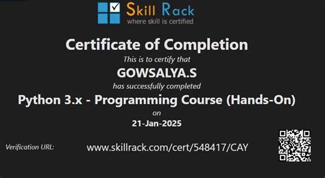 Pythonprogramming Skillrack Learningneverstops Achievementunlocked