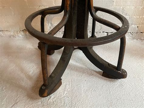 Antique Industrial Machinists Bench Chair Etsy
