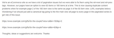 Pagination For Seo How To Implement Pagination Attributes And Avoid Duplicate Content Issues