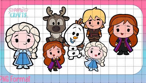 Elsa Frozen Chibi Drawings Chibi Disney Chibi