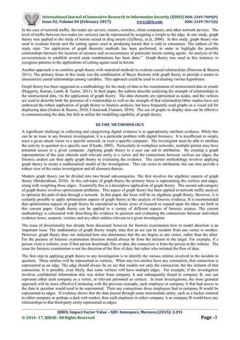 Utilizing Graph Theory To Model Forensic Examination Pdf