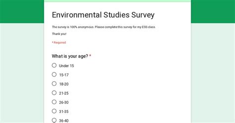 Ess Ia Survey Ib Survey Ibo
