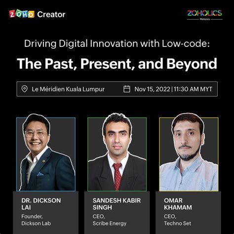 zoho creator on linkedin zoholicsmalaysia2022 lowcode