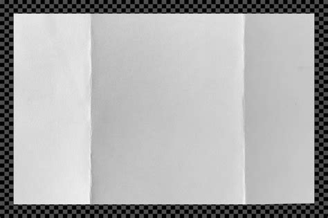투명한 배경에 색 접힌 종이 질감 프리미엄 Psd 파일