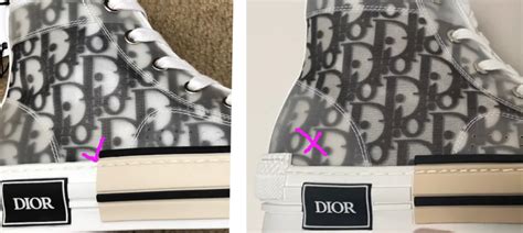 Dior B23 Sneaker Fake Vs Real Guide 2025 How Can You Tell If Dior B23