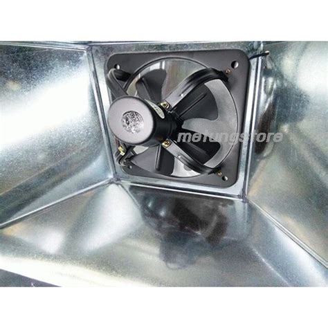 ส่งฟรี พัดลมดูดควัน 10 นิ้ว 220v 5ใบพัด โครงเหล็กหนา มอเตอร์ทนทาน ป้องกันไอน้ำมัน พัดลม