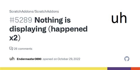Nothing Is Displaying Happened X2 · Issue 5289 · Scratchaddonsscratchaddons · Github