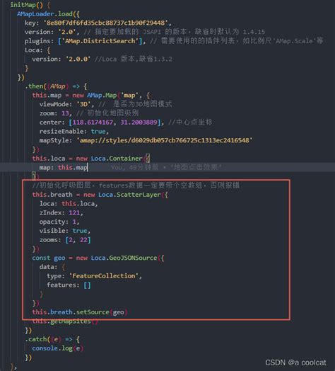 高德地图——loca，通过点击标记来设置圆形气泡呼吸点的坑（一）呼吸圆点 Csdn博客