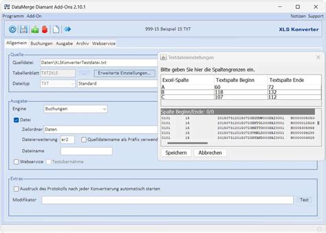 Excel Konverter Datamerge