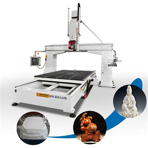 Senke Professional Cnc Machine 5 Axis Wood Cnc Machine Router Vertical
