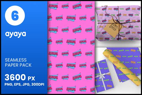 Ayaya Seamless Patterns Graphic By Fromporto · Creative Fabrica