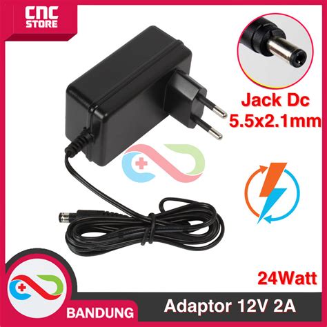 Jual Adaptor 12v 2a 24w Power Supply Dc For Arduino Uno Nano Mega