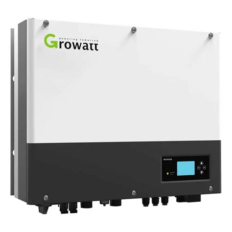 Growatt Hybrid Inverter Sph4000 1 Phase Video Radiant Green