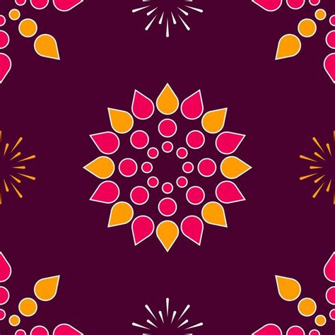 Rangoli Pattern Backdrop Vector Art Icons And Graphics For Free Download